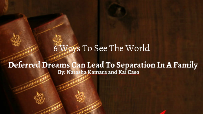 6 Ways To See The World by Natasha Kamara