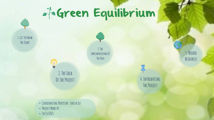 Project - Green Equilibrium by Alexander on Prezi