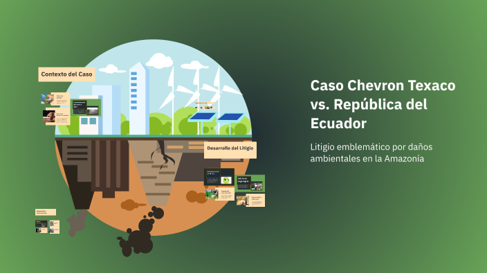 Caso Chevron Texaco vs. República del Ecuador by Carolina Pumalema on Prezi