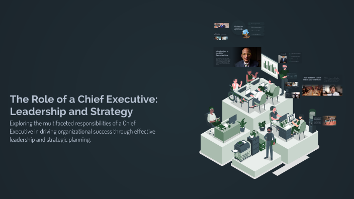 The Role of a Chief Executive: Leadership and Strategy by TJ Armstrong ...