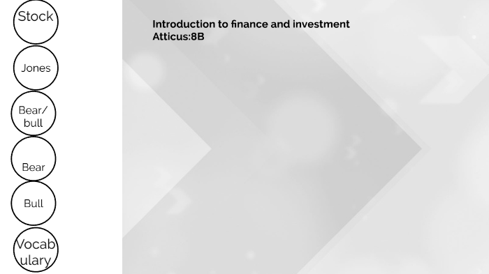 Introduction to finance and investment Atticus Edwards by Atticus ...