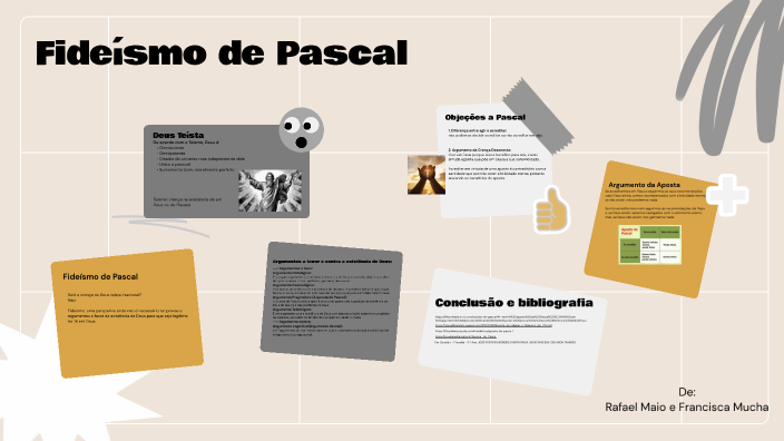 Fideísmo de Pascal by Rafael Maio on Prezi