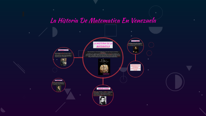 la historia de matematica en venezuela by amanda figueredo on Prezi