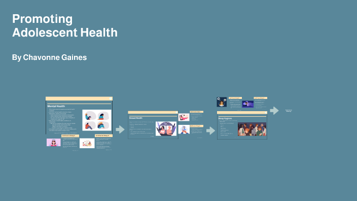 Health Promotion for Adolescents by Chavonne Gaines on Prezi