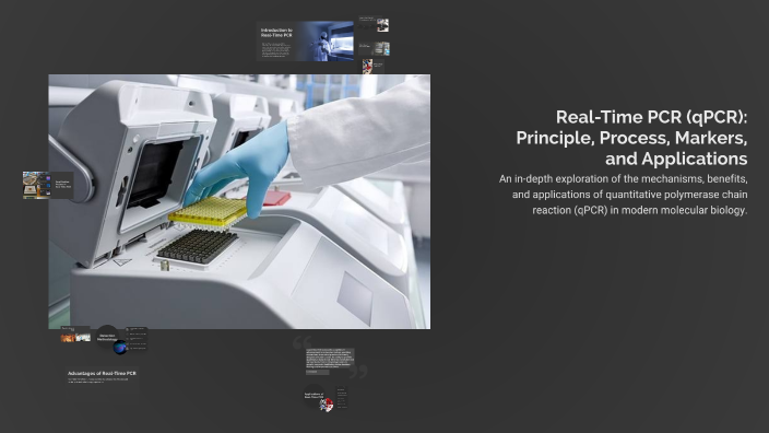 Real-Time PCR (qPCR): Principle, Process, Markers, and Applications by ...