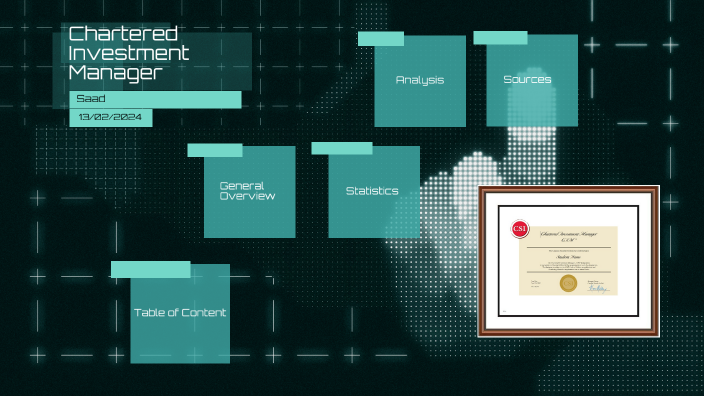 Chartered Investment Manager by Saad Manzoor on Prezi