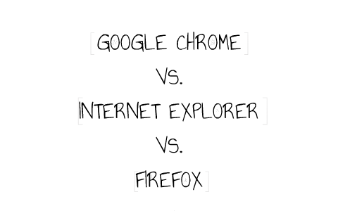 Google Chrome vs. Internet Explorer vs. FireFox by Luke Kiefer on Prezi