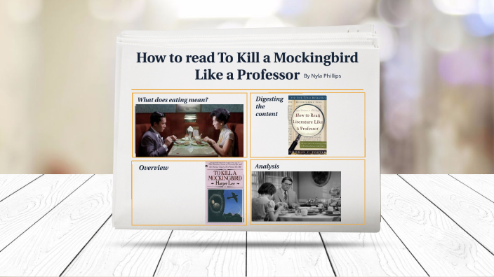 How to Read Literature like a Professor by Nyla Phillips on Prezi