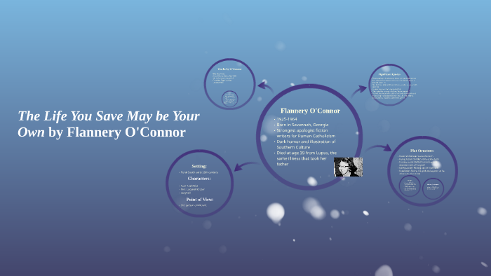 The Life You Save May be Your Own by Flannery O'Connor by Kellie Kekich ...