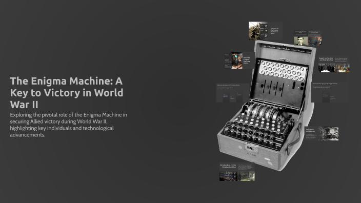 The Enigma Machine: A Key to Victory in World War II by Dwayne Hunt on ...
