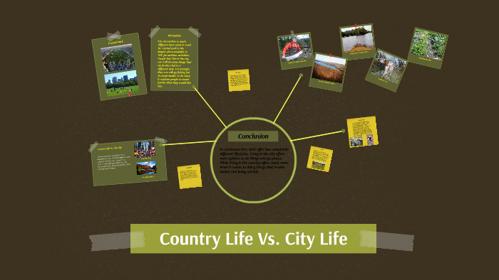 Country Life Vs. City Life by shane cassidy