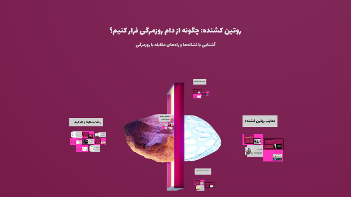 روتین کشنده: چگونه از دام روزمرگی فرار کنیم؟ by Pedram Moradi on Prezi