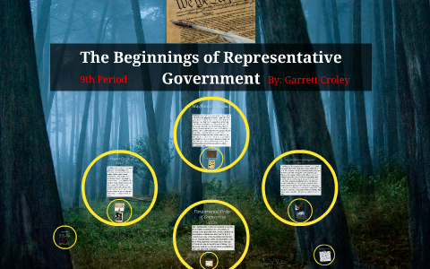The Beginnings of Representative Government. by Garrett Croley on Prezi