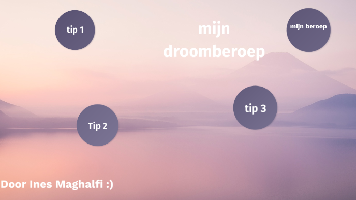 droomberoep by Ines Maghalfi on Prezi