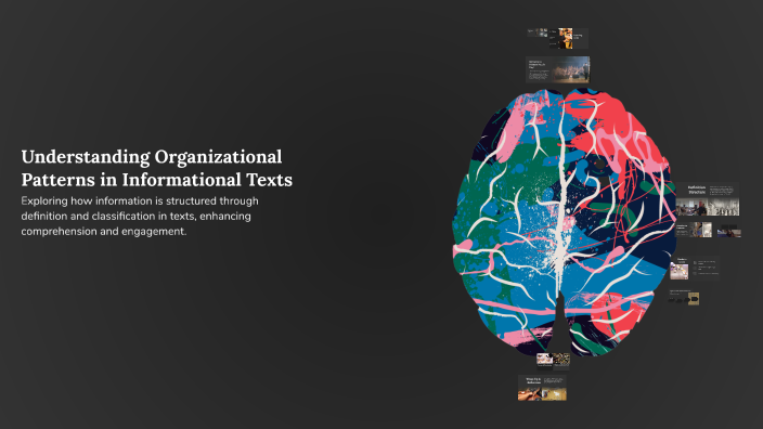Understanding Organizational Patterns in Informational Texts by chelsea ...