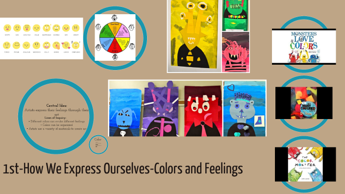 1st-How We Express Ourselves-Colors and Feelings by Morgan Rosenberg on ...