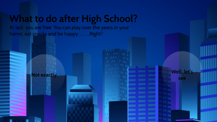 What to do after High School? by Jesus García on Prezi