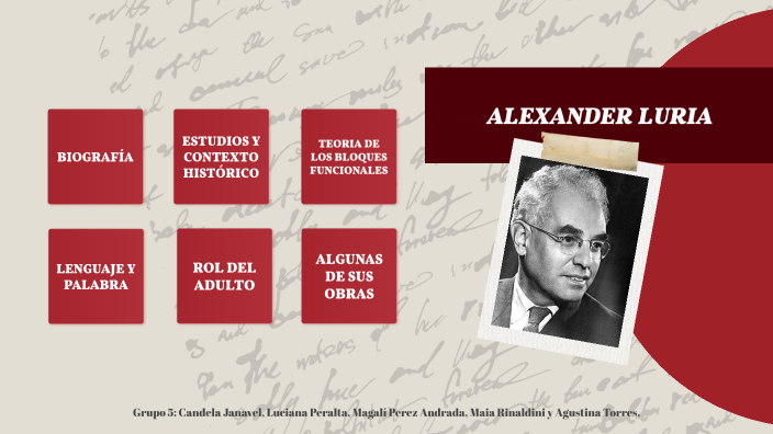 LURIA by Agustina Torres on Prezi