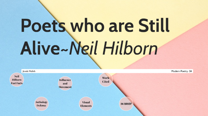 Poets Who are Still Alive by Jessie Walsh on Prezi