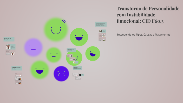 Transtorno de Personalidade com Instabilidade Emocional: CID F60.3 by ...