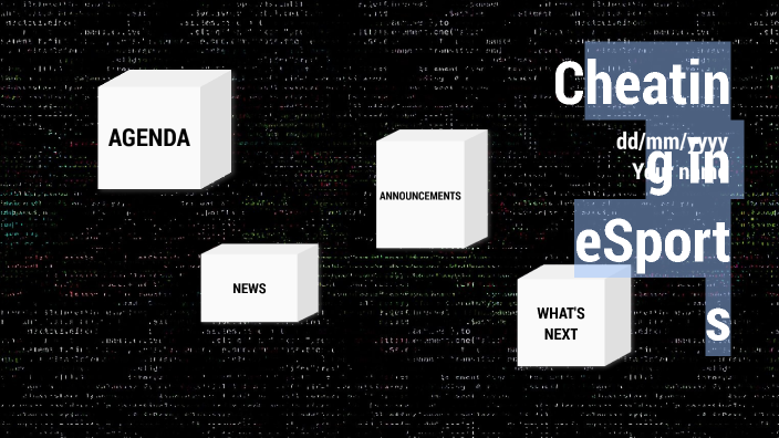 Cheating in eSports by ahmed alali on Prezi