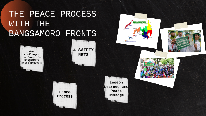 THE PEACE PROCESS WITH THE BANGSAMORO FRONTS by jhadea Mendez on Prezi