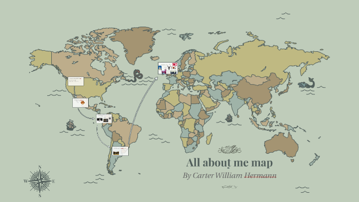 All about me map by Carter Hermann on Prezi