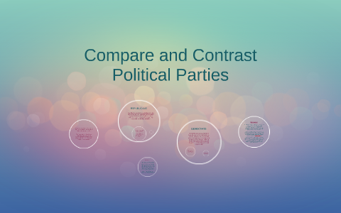 Compare and Contrast Political Parties by Katie Hinch on Prezi