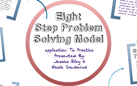 8 Step Problem Solving: Application to Practice by Nicole Svenkerud on ...