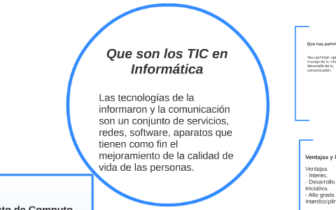 Que son los TICS en Informatica by Jose A Viquez on Prezi