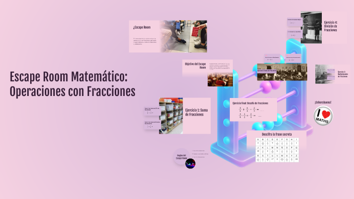 Escape Room Matemáticas: Operaciones con Fracciones by Maria Del Mar ...