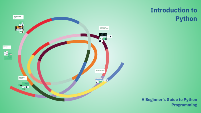 Introduction to Python by Gustav Herold on Prezi