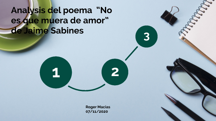 Análisis Del Poema No Es Que Muera De Amor De Jaime Sabines By Roger