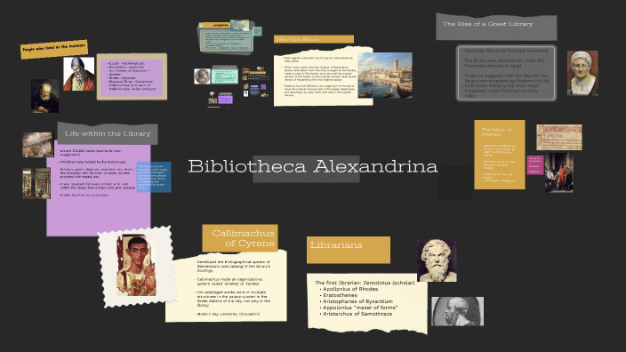 The Library of Alexandria by Elizabeth Papacosta on Prezi