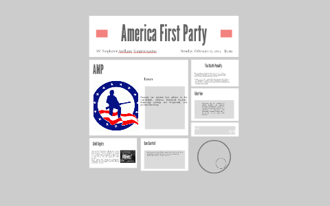 America First Party by Stephanie Arellano on Prezi