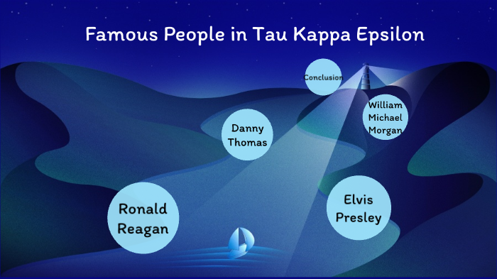 Famous People in Tau Kappa Epsilon by mike evans on Prezi