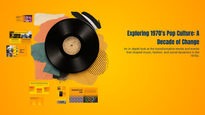 Exploring 1970's Pop Culture: A Decade of Change by SANANDA MANIKANDAN ...
