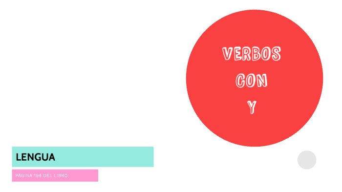 Verbos con y by Sara Perez del Valle on Prezi