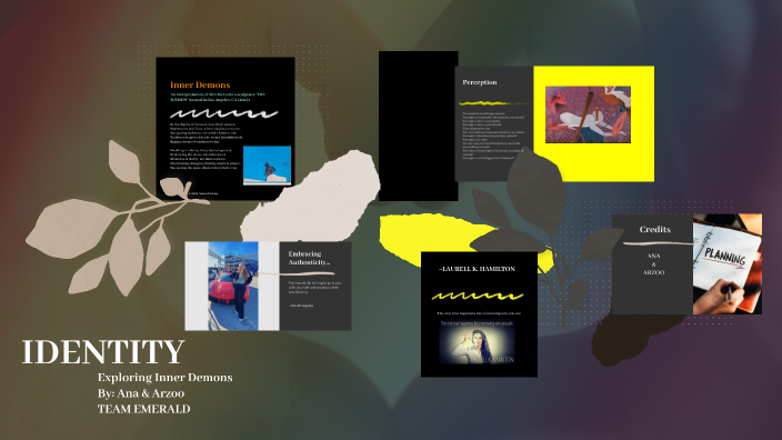 Identity Acrostic Poems by on Prezi