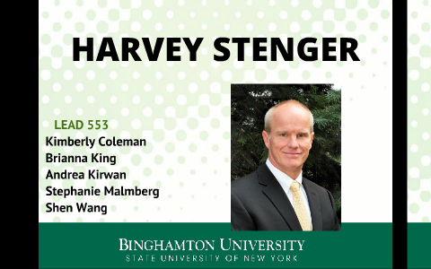 LEAD 553: Harvey Stenger by Brianna King on Prezi