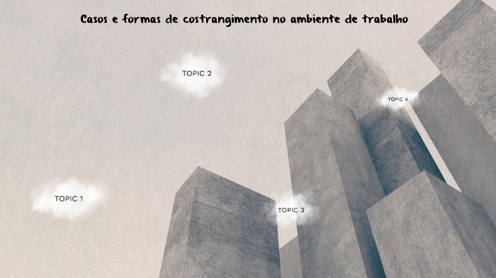 Casos de formas de constrangimento no ambiente de Trabalho by Maria ...