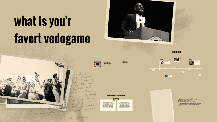 what is you'r favert vedogame by NOAH HURST on Prezi