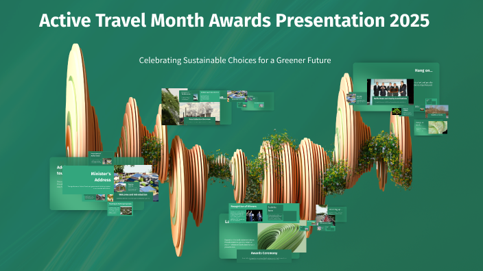 Active Travel Month Awards Presentation 2025 by Vanessa Byrne on Prezi