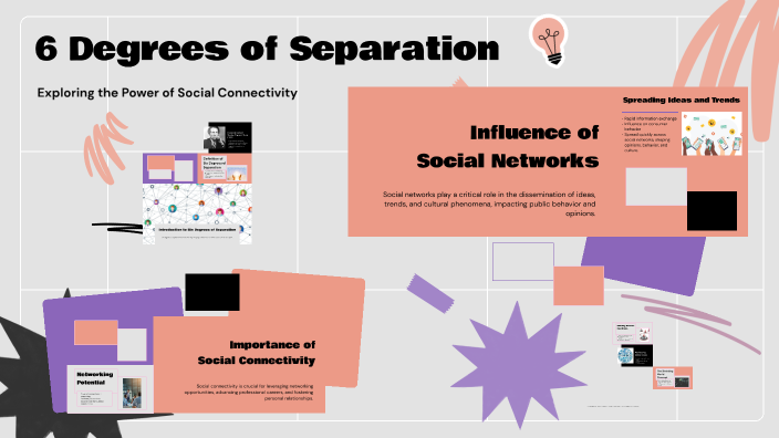 6 Degrees of Separation by Hanna Hudi on Prezi