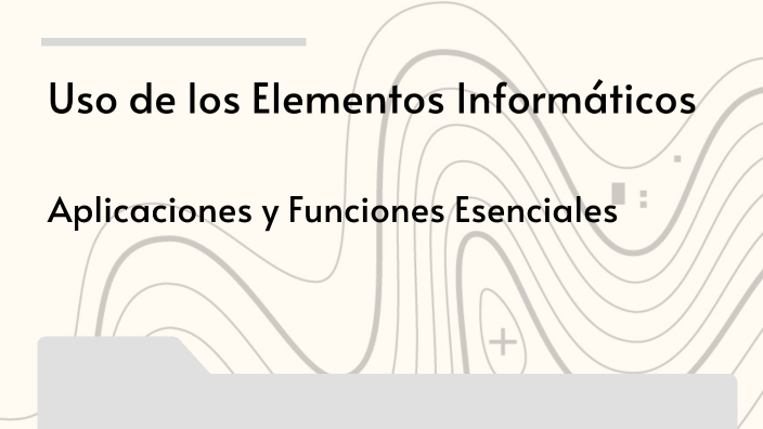 Uso de los Elementos Informáticos by nico on Prezi