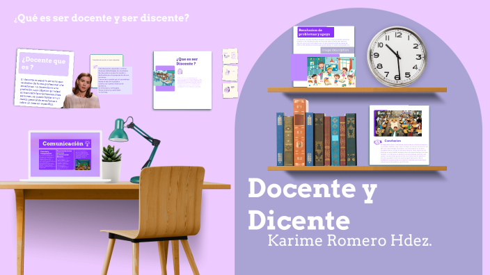 Docente y discente comunicación mas allá de la palabra : by ROMERO ...
