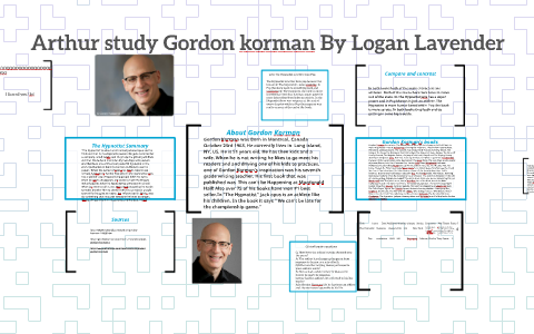 Arthur study Gordon korman BY Logan Lavender by Logan Lavender on Prezi