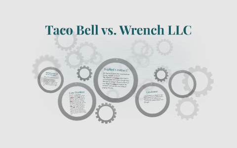 Taco Bell vs. Wrench LLC by zeb stanley on Prezi