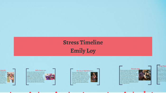 Stress Timeline by Emily Loy