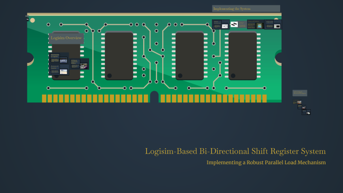 Logisim-Based Bi-Directional Shift Register System by Shawon Mean on Prezi